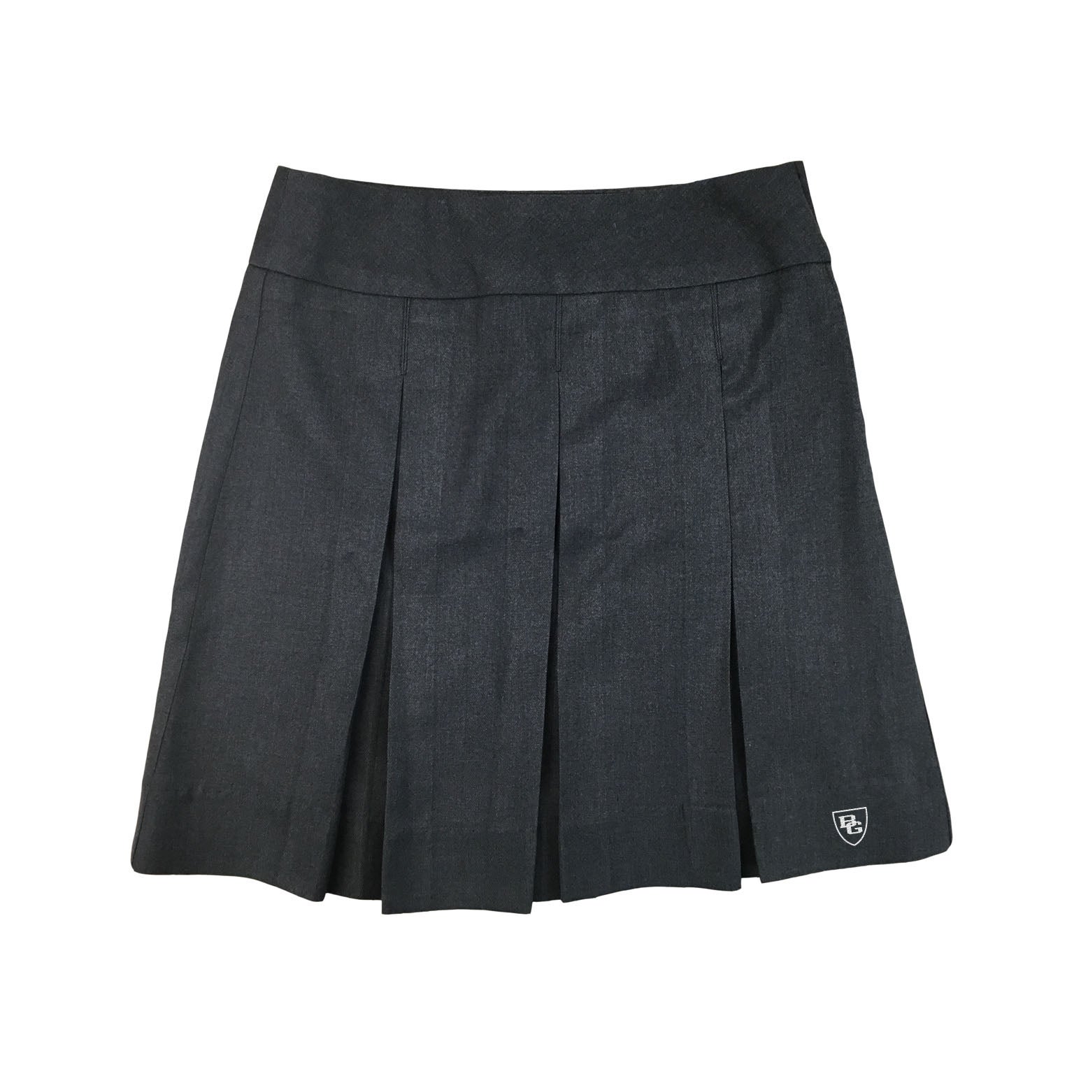 BG Skirt - Charcoal | Red Brick Clothing Co. School Uniforms
