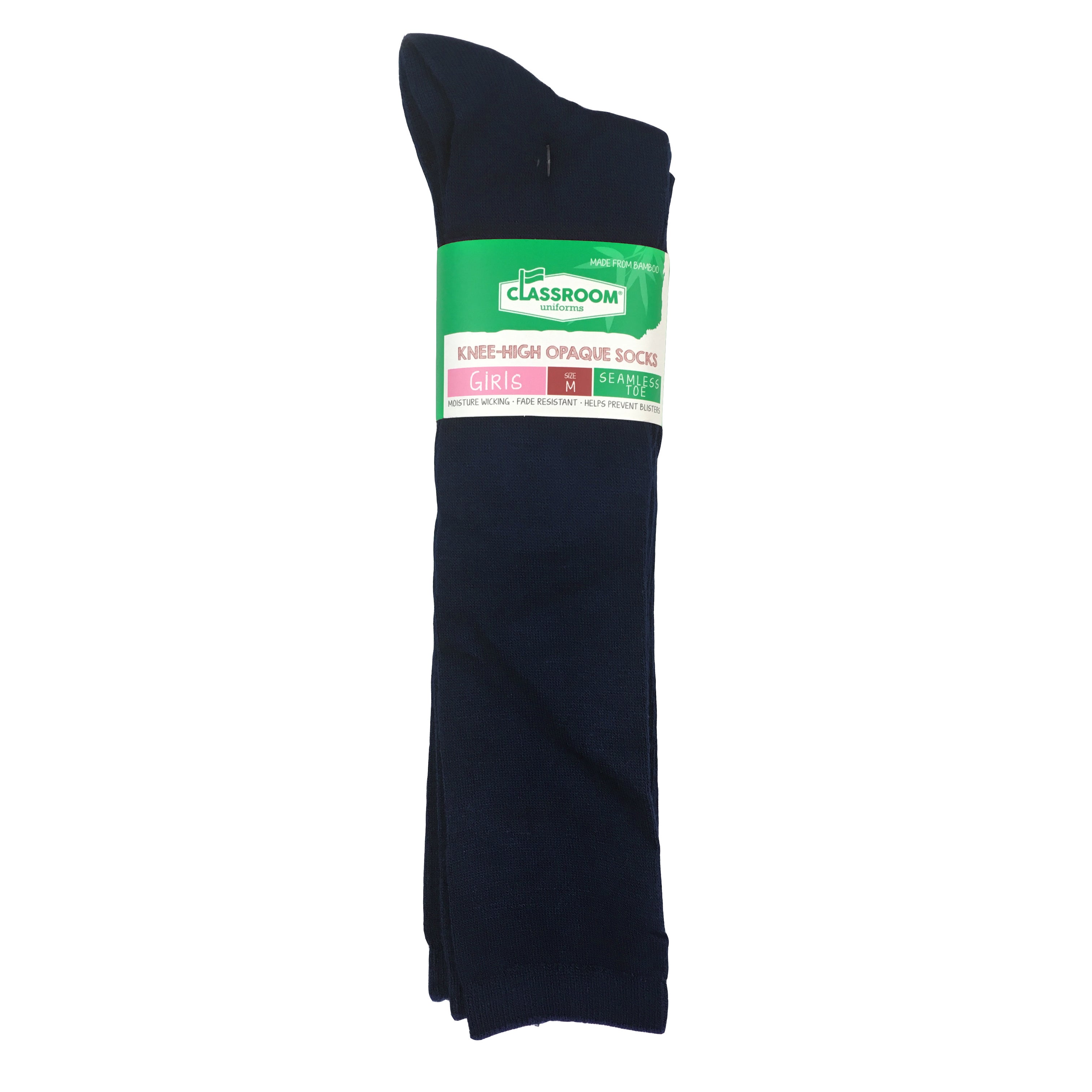 Knee-High Socks - Navy (3-Pack) | Red Brick Clothing Co. School Uniforms