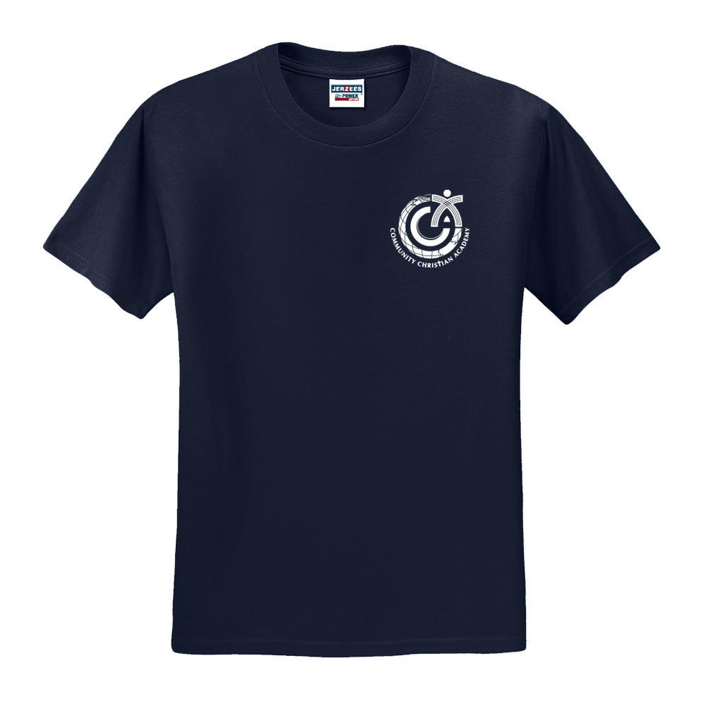 CCA Unisex Gym Tee | Red Brick Clothing Co. School Uniforms