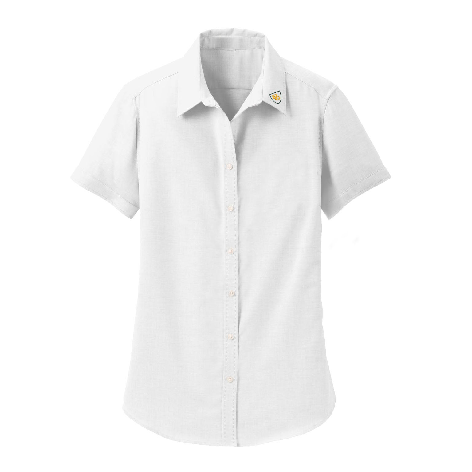 BG Female Short Sleeve Oxford - White | Red Brick Clothing Co. School ...