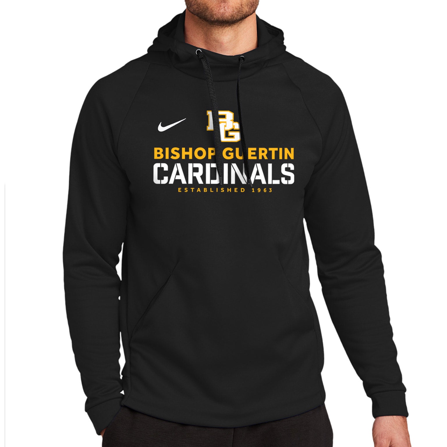 BG Nike Performance Hoodie | Red Brick Clothing Co. School Uniforms